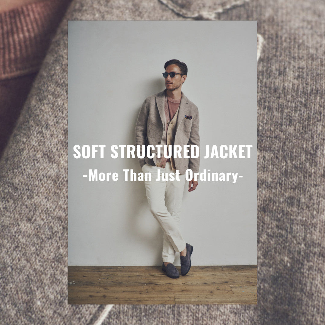 SOFT STRUCTURED JACKET BOB JAPAN